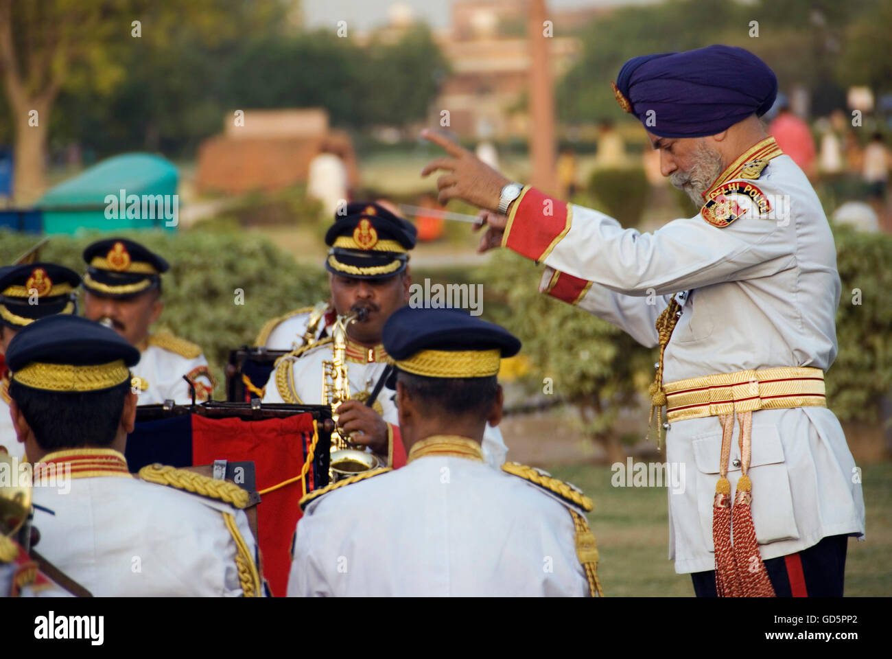 Indian conductor hi-res stock photography and images - Alamy