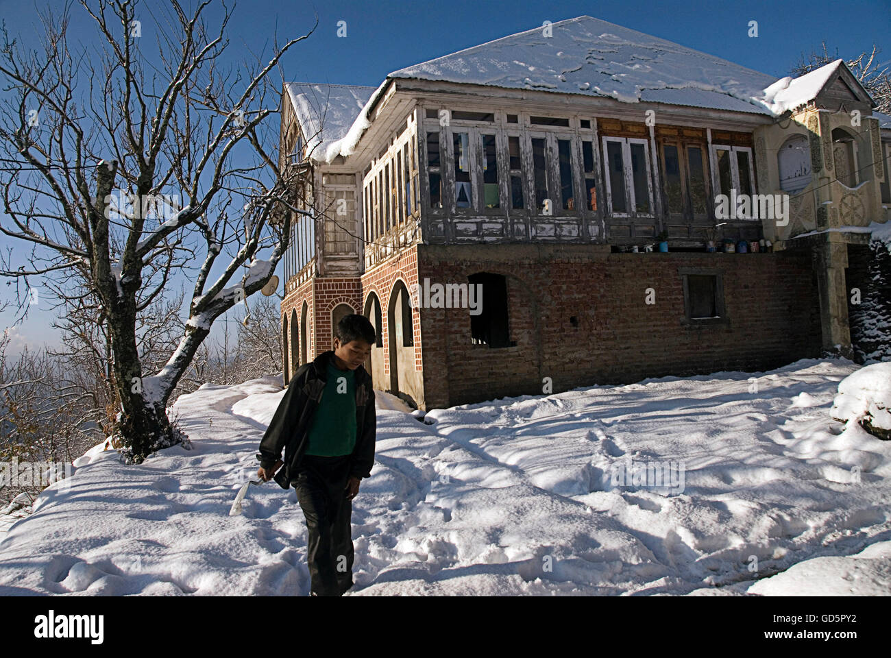 View of houses and orchard hi-res stock photography and images - Alamy