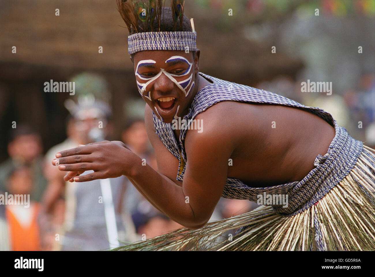 Man performing a traditional dance Stock Photo - Alamy