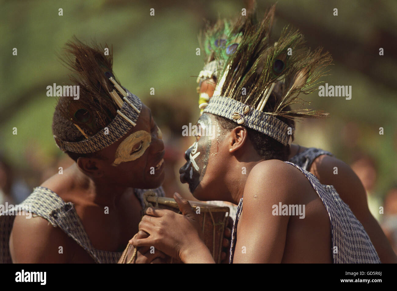 Men performing a traditional dance Stock Photo - Alamy