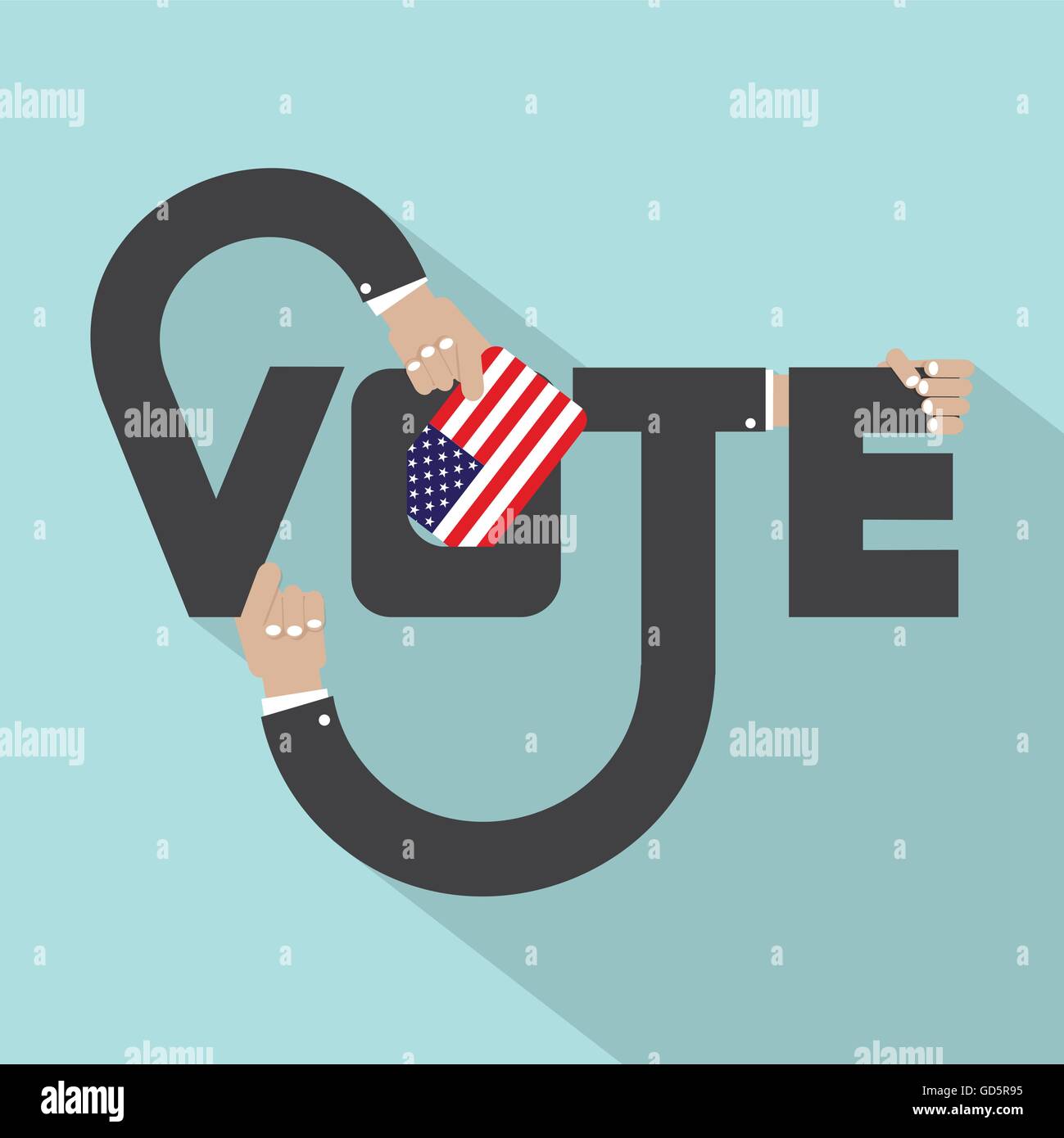 Vote typography hi-res stock photography and images - Alamy