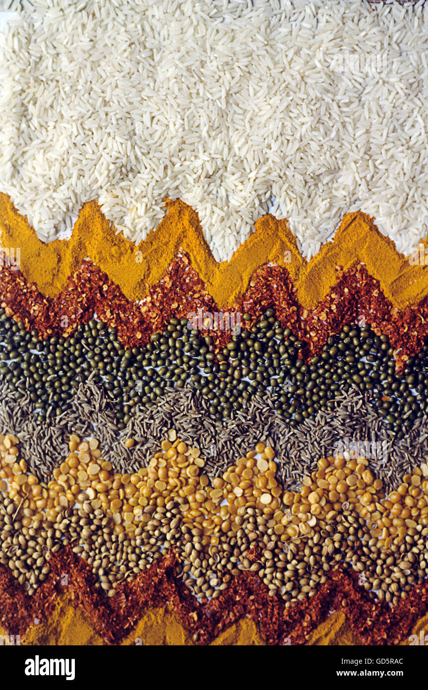 Grains of india hi-res stock photography and images - Alamy