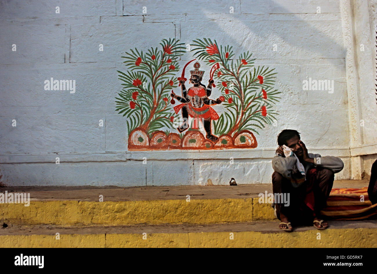 Painting of Kali Stock Photo - Alamy