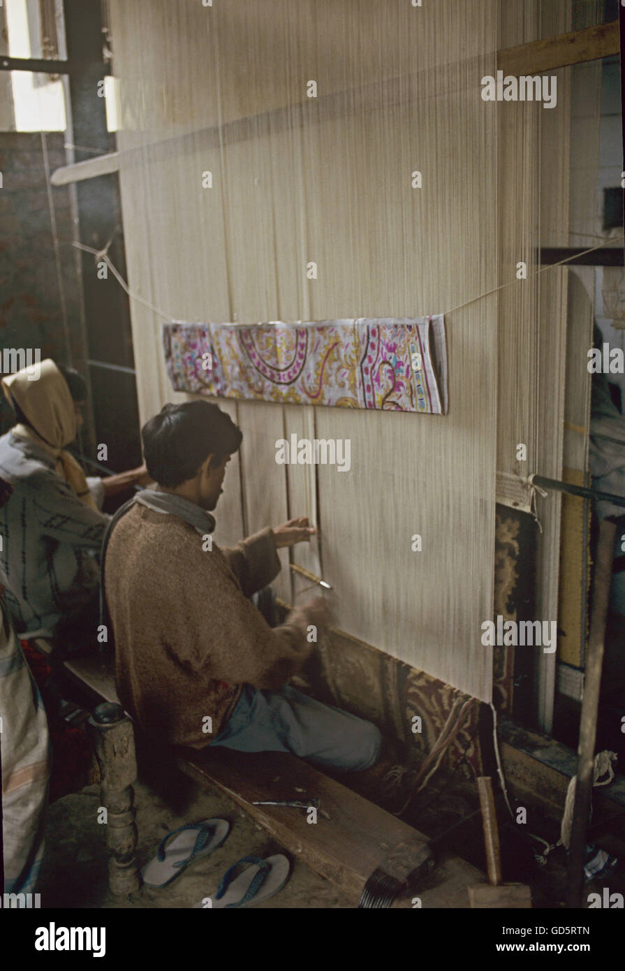 Carpet weaving machines hi-res stock photography and images - Alamy