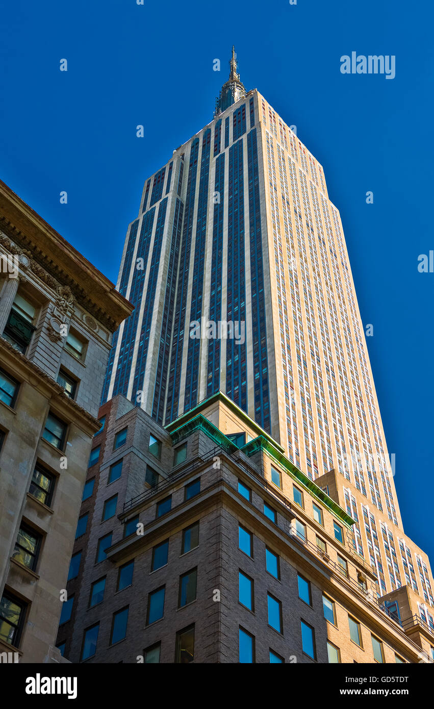 U.S.A., New York,Manhattan,the Empire State Building Stock Photo - Alamy