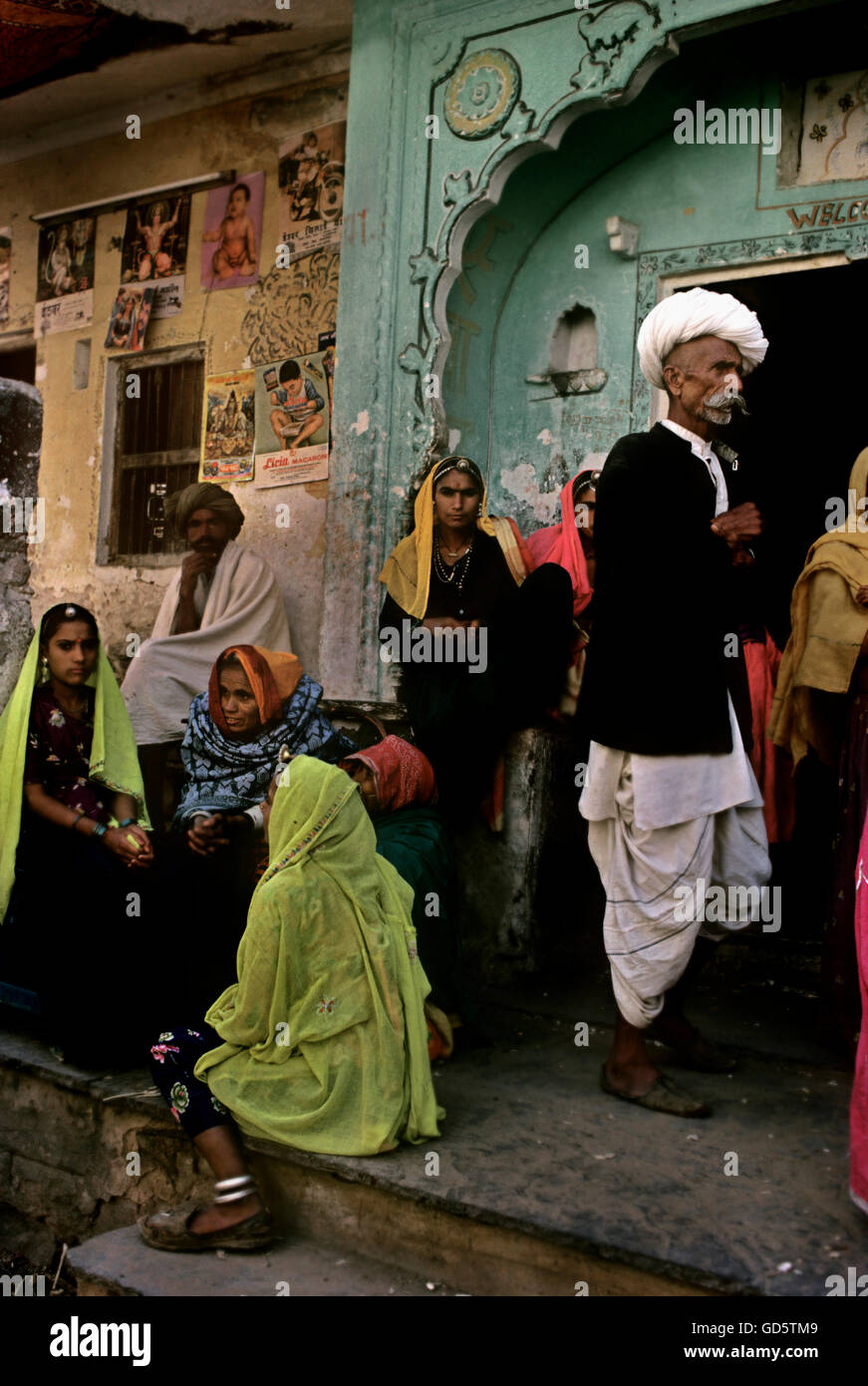 Group of peasants Stock Photo - Alamy