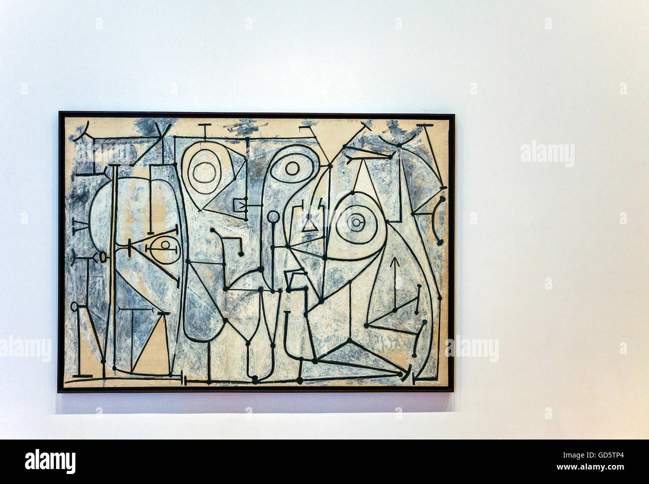 U.S.A., New York,Manhattan.a Picasso's work in the MoMA Stock Photo - Alamy