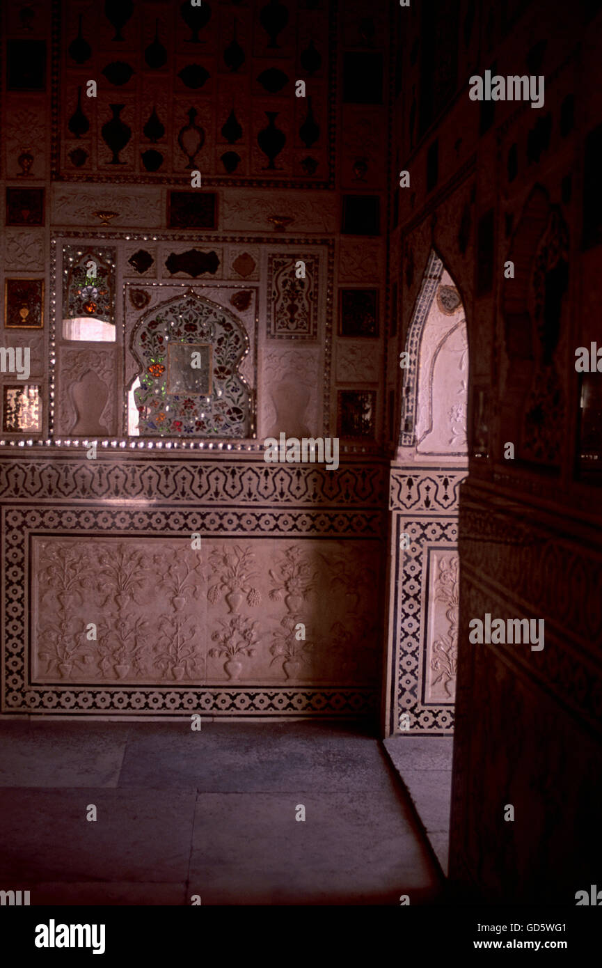 Sheesh mahal india mirrors hi-res stock photography and images - Alamy