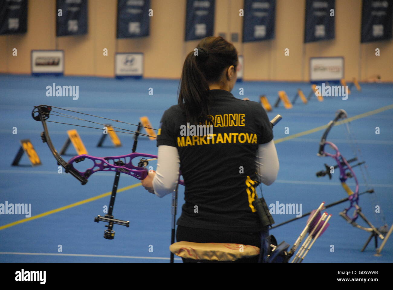 Archer track hi-res stock photography and images - Alamy