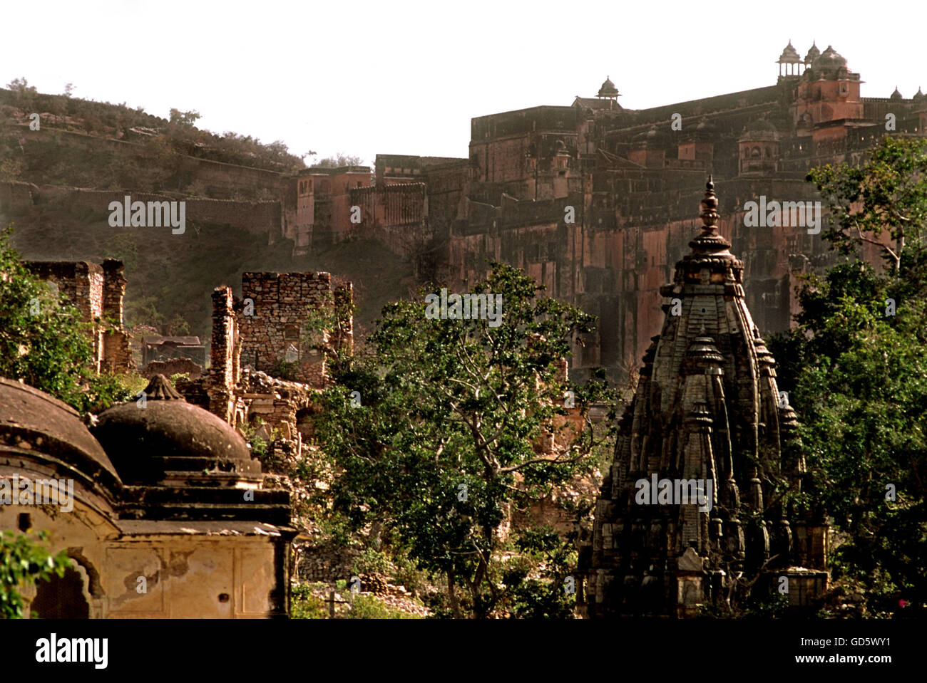 View of Amer Fort Stock Photo - Alamy