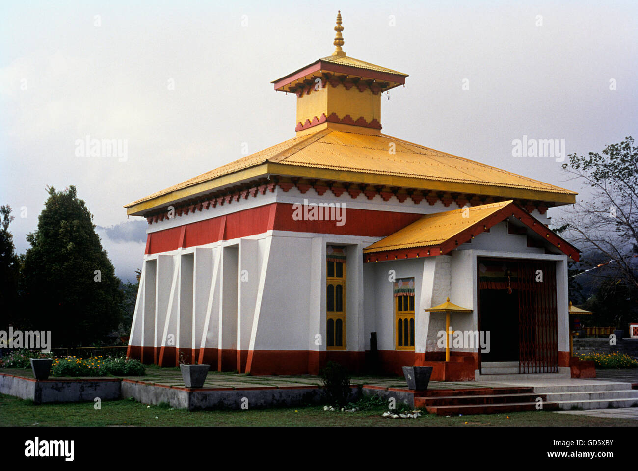 Gompa at Itanagar Stock Photo - Alamy