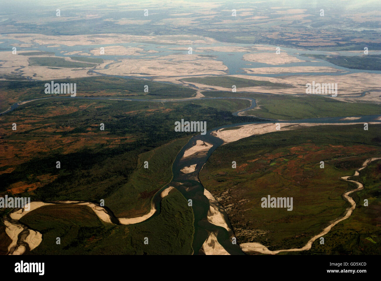 Brahmaputra river aerial hi-res stock photography and images - Alamy