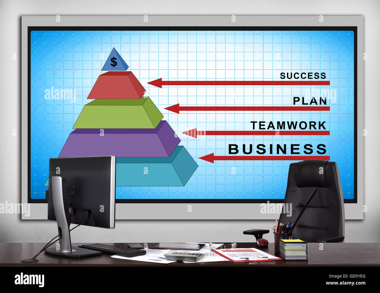 Marketing pyramid hi-res stock photography and images - Alamy