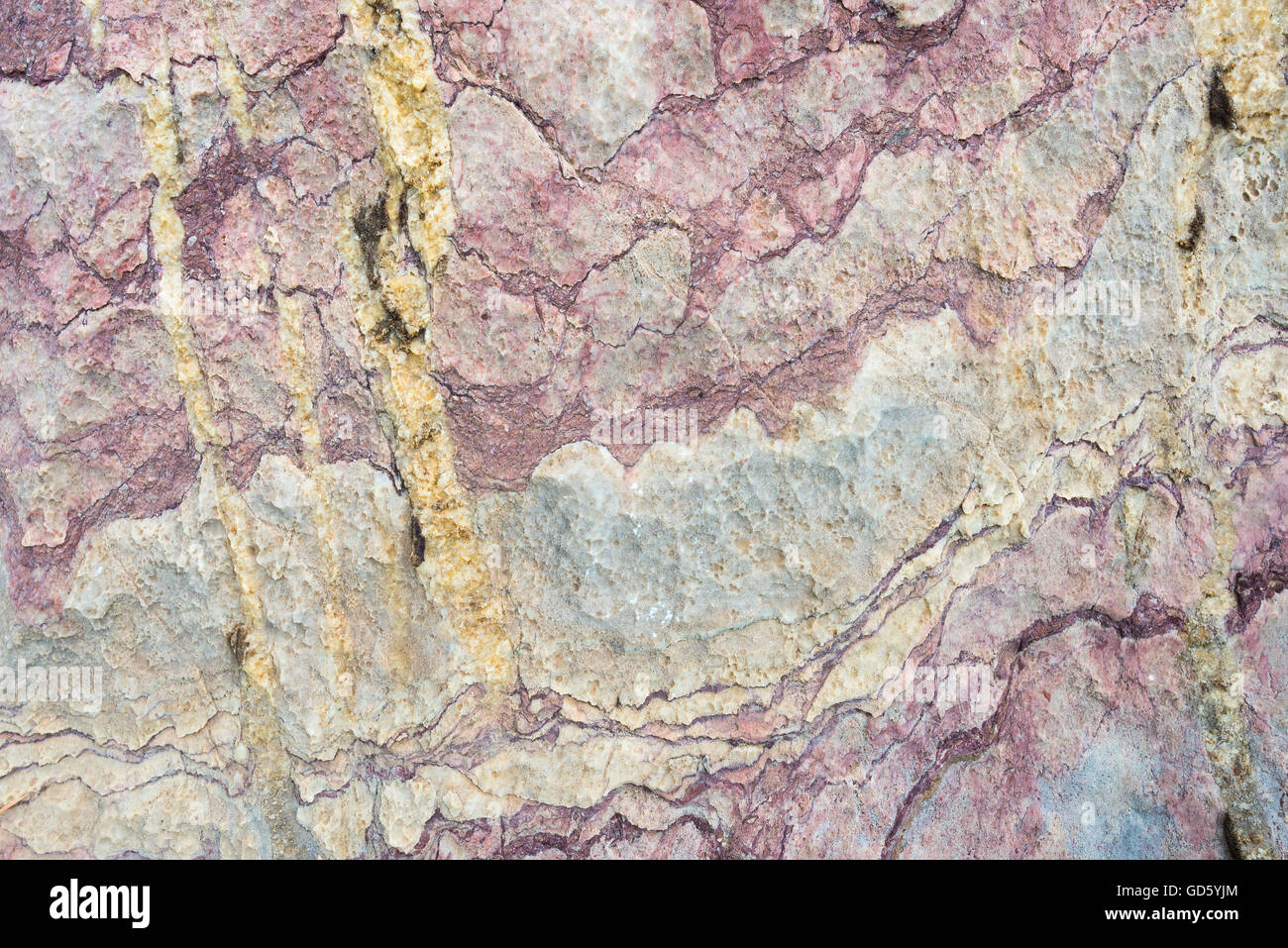 Close up of colorful rock surface, natural background, pattern and ...