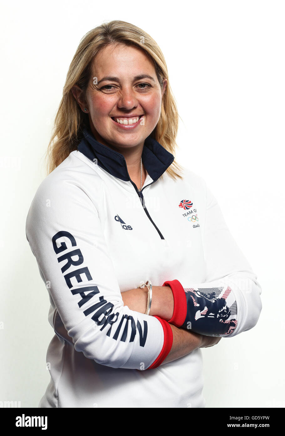 Team GB's Kitty King (equestrian) during the Team GB Kitting Out ...