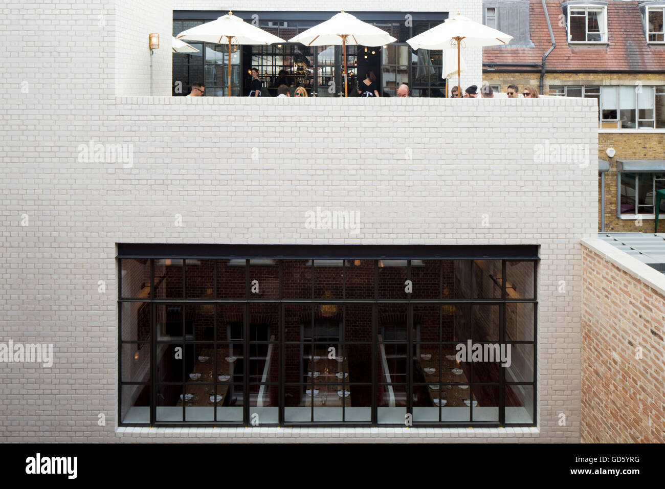 London soho house 76 dean street hi-res stock photography and images ...