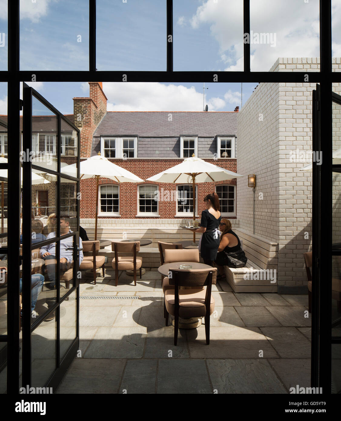 View looking onto balcony. 76 Dean Street, London, United Kingdom ...
