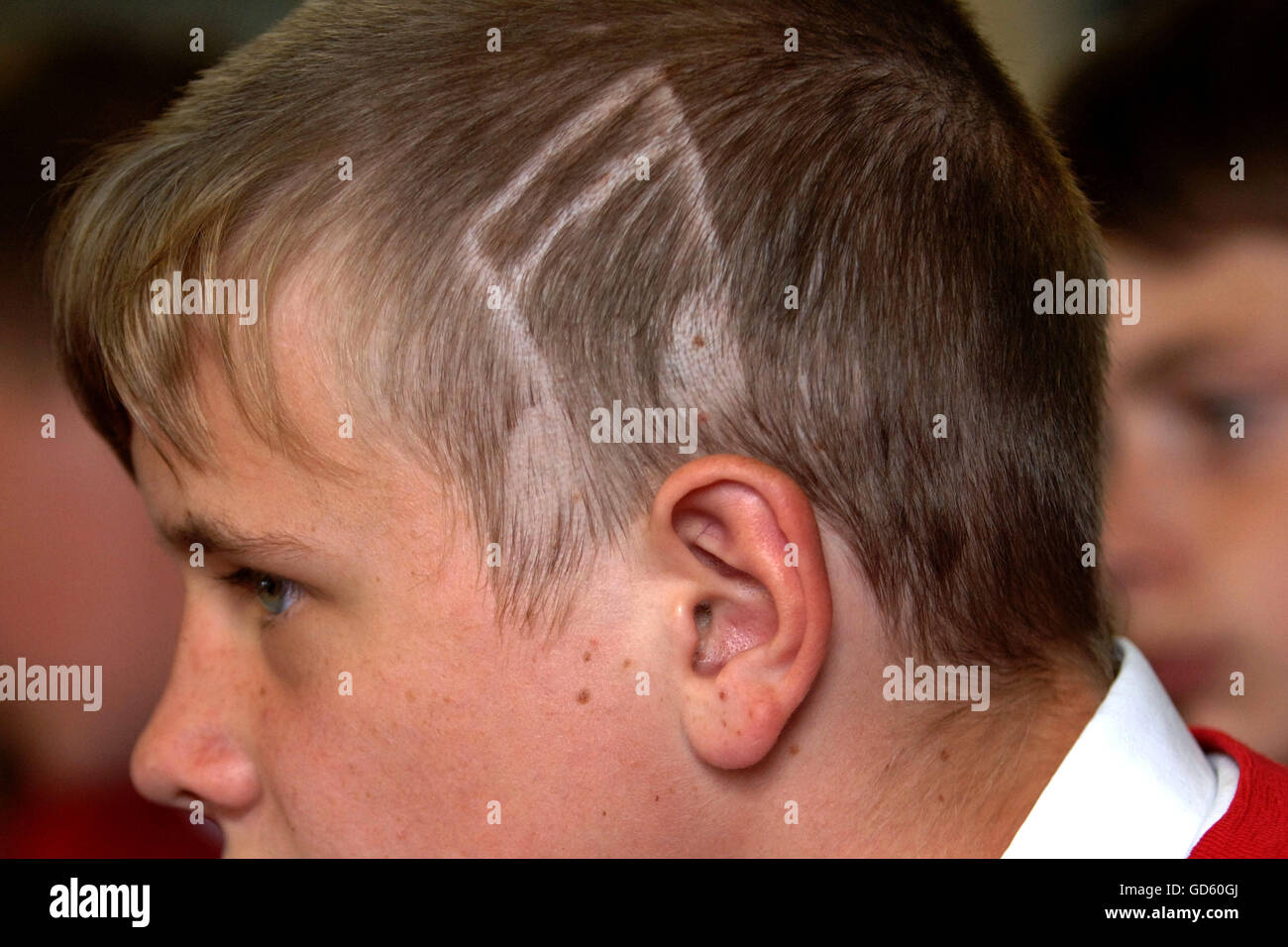 Music Notes Hair Design