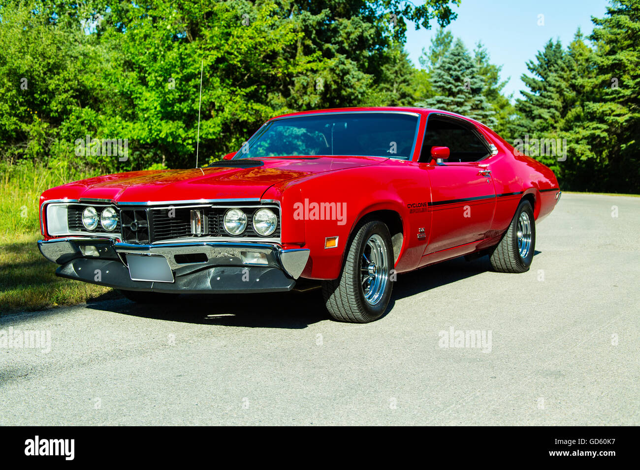 1970 Mercury Cyclone Spoiler Stock Photo - Alamy