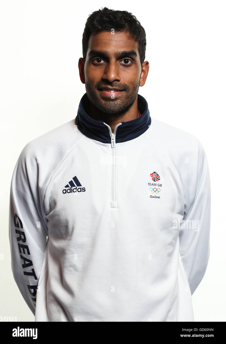 Team GB's Rajiv Ouseph (badminton) during the Team GB Kitting Out ...