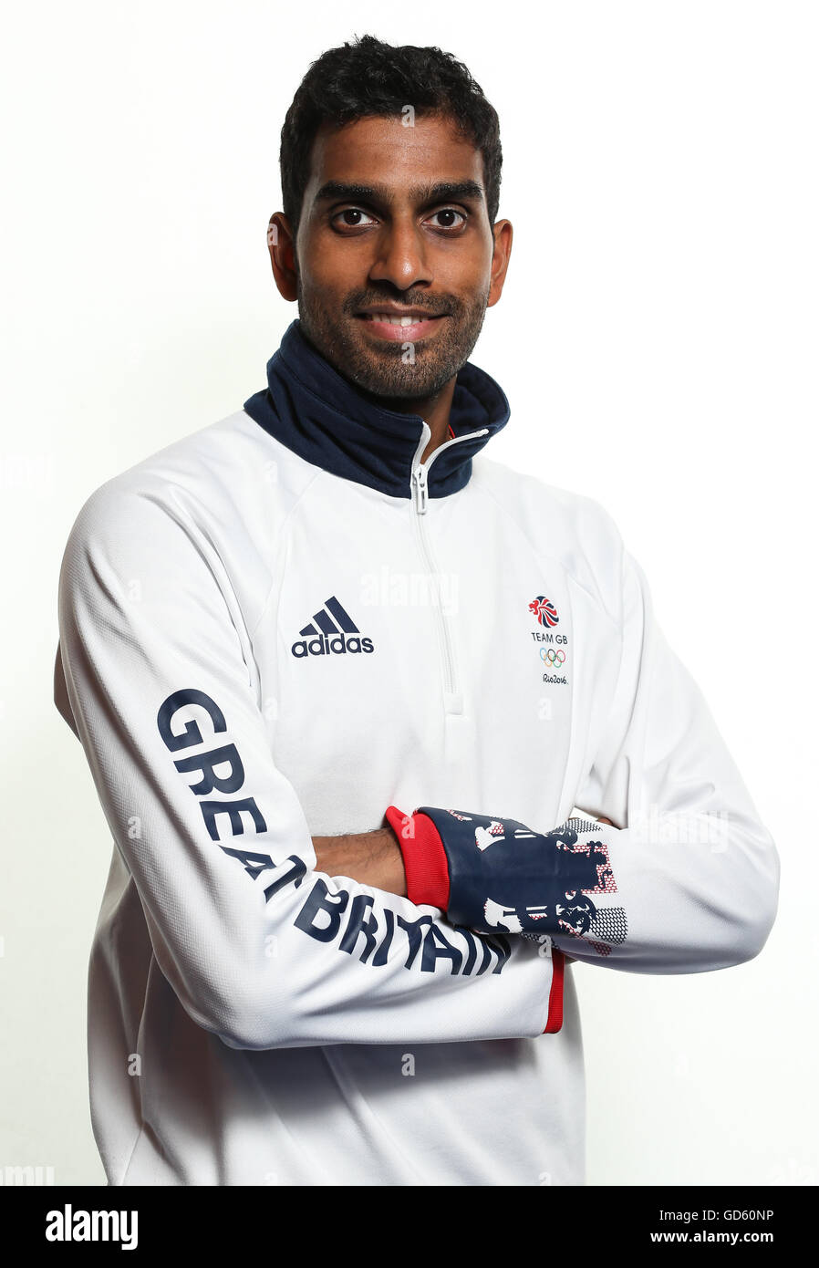 Team GB's Rajiv Ouseph (badminton) during the Team GB Kitting Out ...