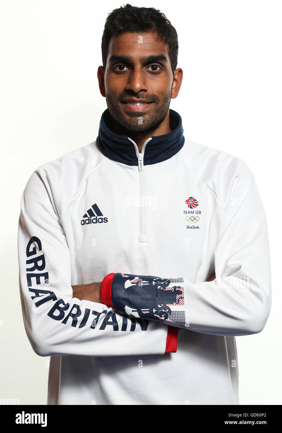 Team GB's Rajiv Ouseph (badminton) during the Team GB Kitting Out ...