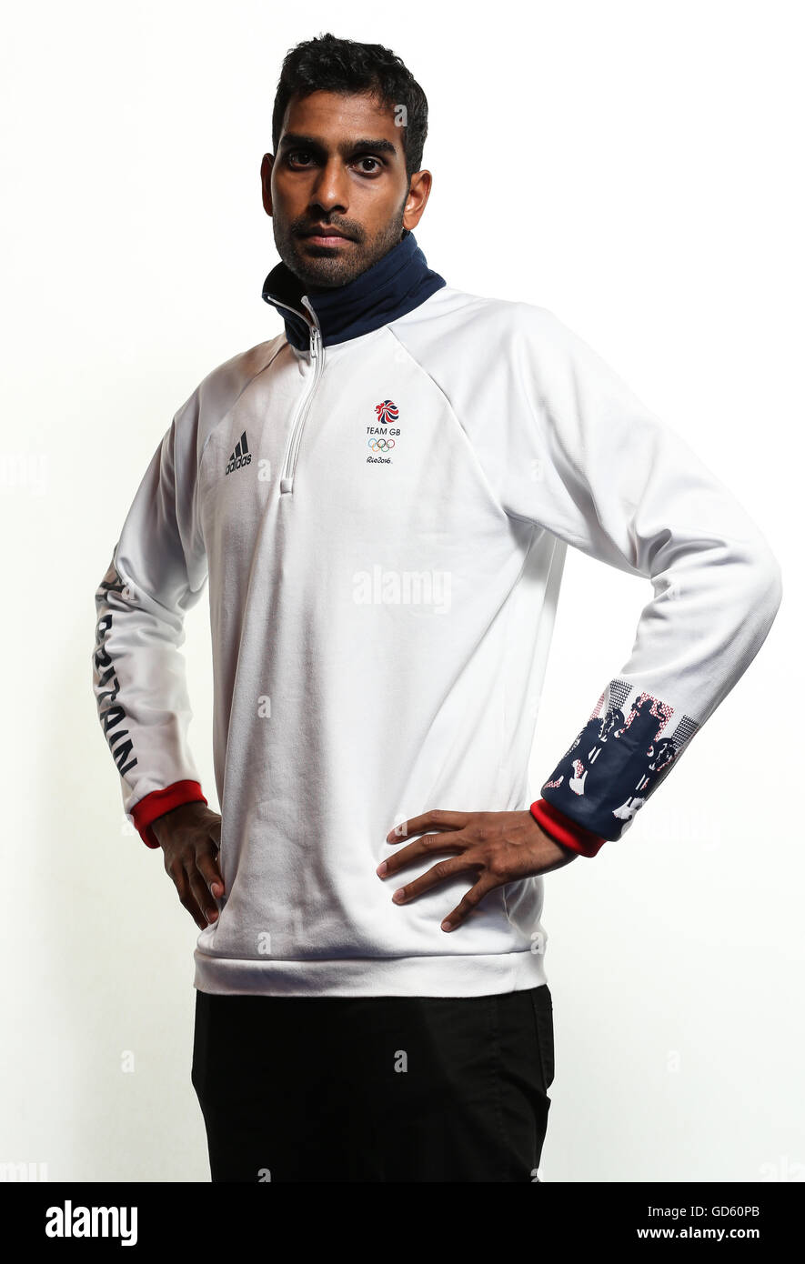 Team GB's Rajiv Ouseph (badminton) during the Team GB Kitting Out ...