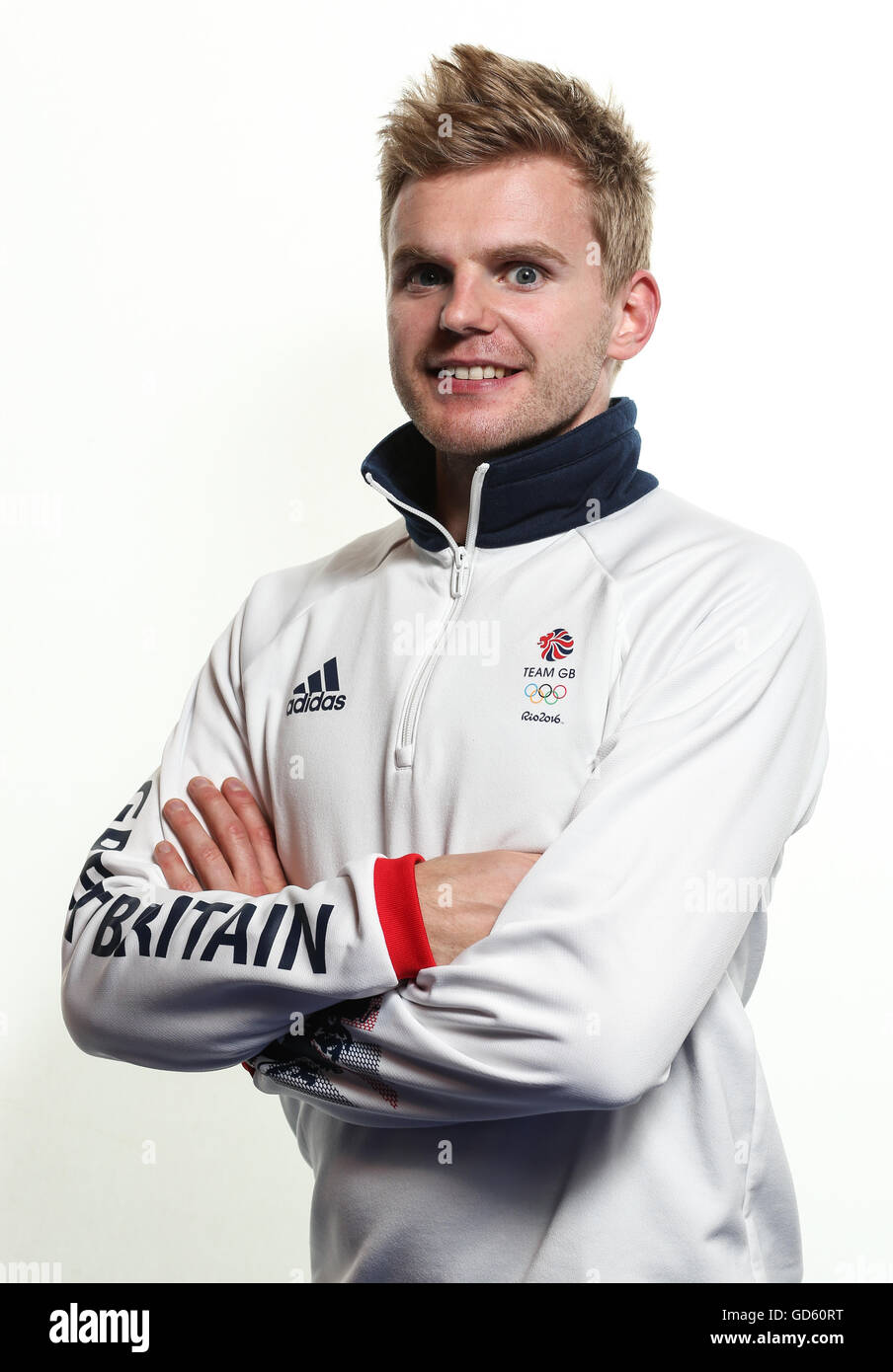 Team GB's Marcus Ellis (badminton) during the Team GB Kitting Out ...