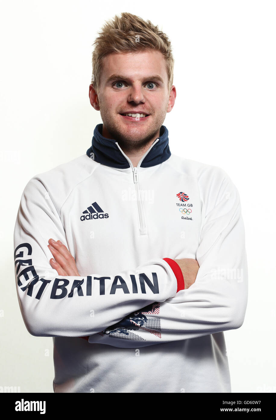 Team GB's Marcus Ellis (badminton) during the Team GB Kitting Out ...