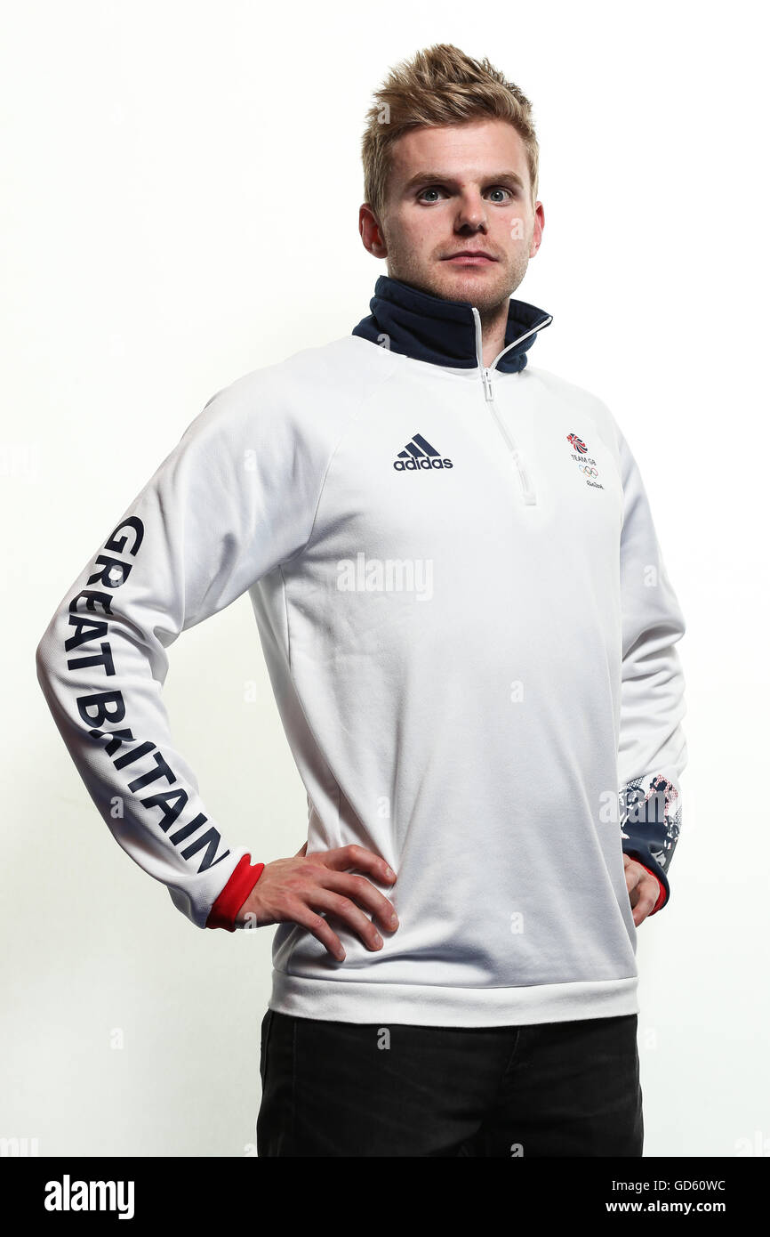 Team GB's Marcus Ellis (badminton) during the Team GB Kitting Out ...