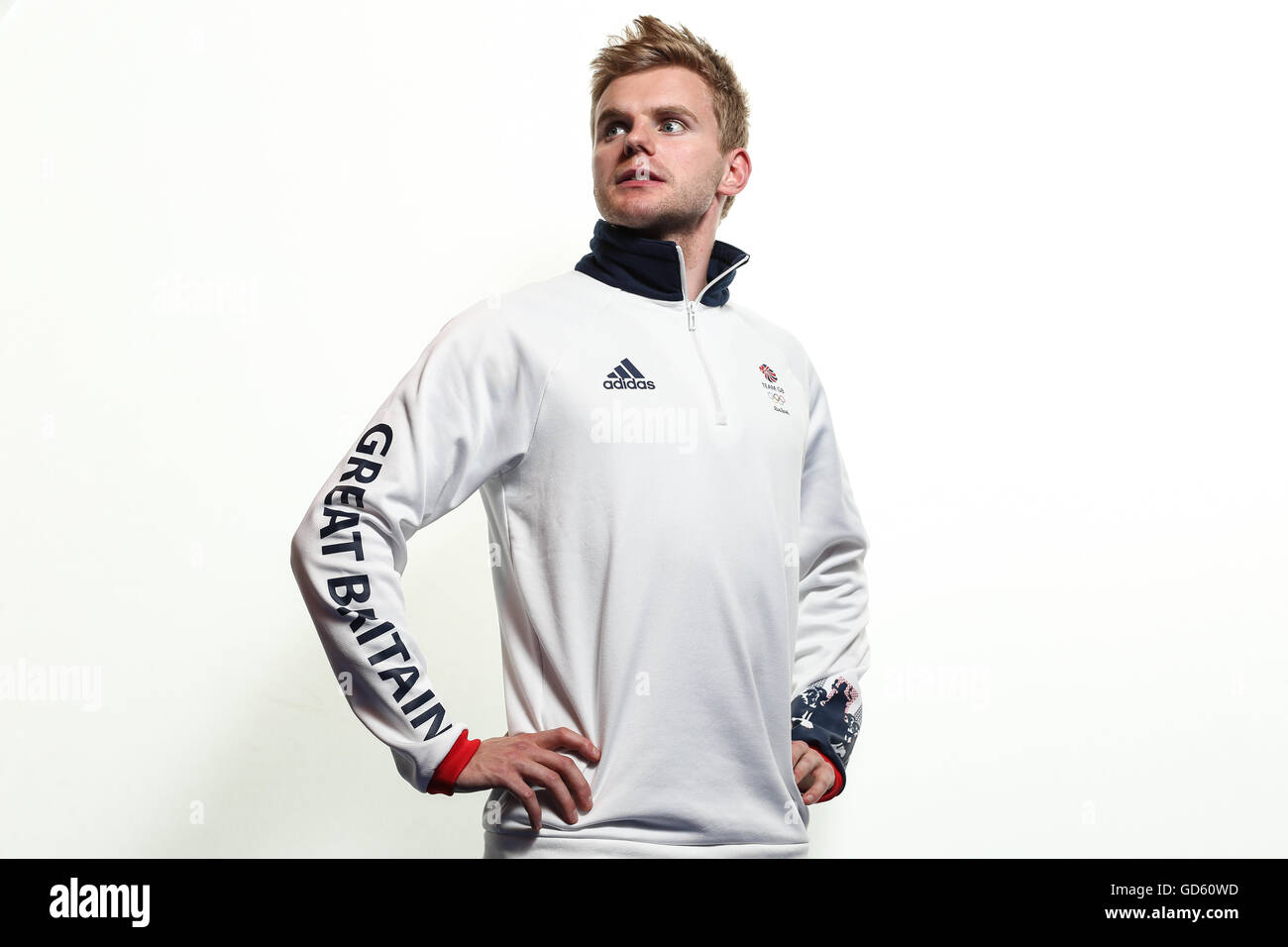 Team GB's Marcus Ellis (badminton) during the Team GB Kitting Out ...