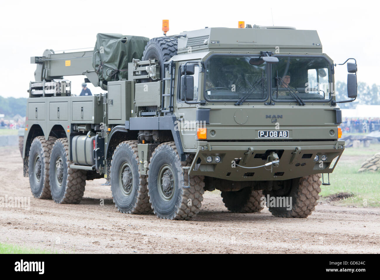 MAN SX45 Heavy Recovery Vehicle at Tankfest 2016 Stock Photo - Alamy