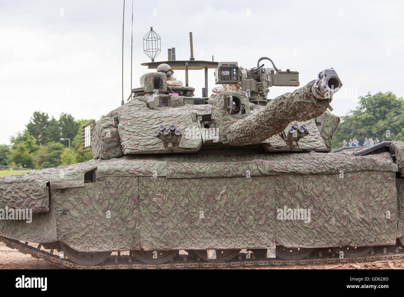 Challenger 2 Main Battle Tank Stock Photo - Alamy