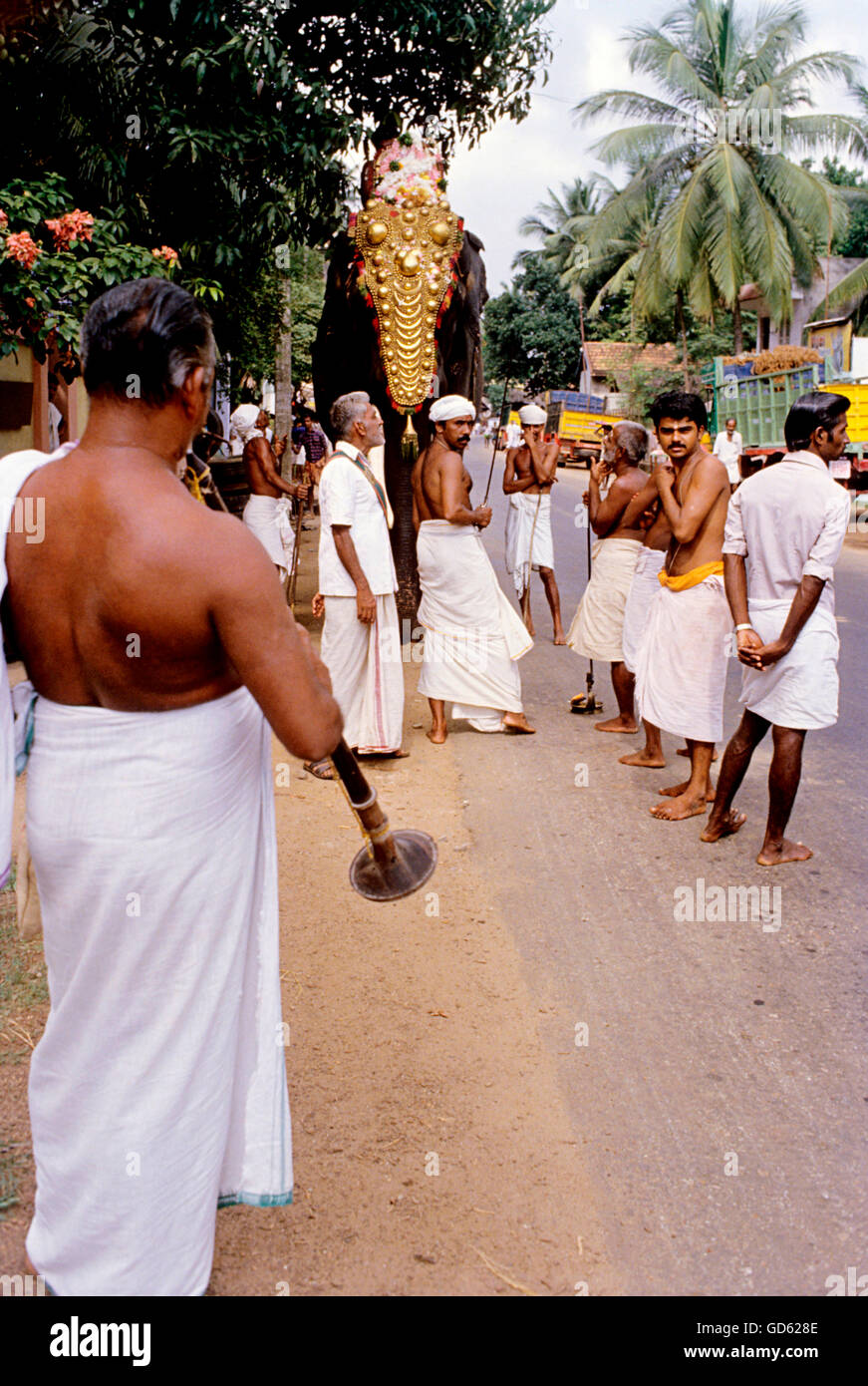 Puram elephant festival hi-res stock photography and images - Alamy