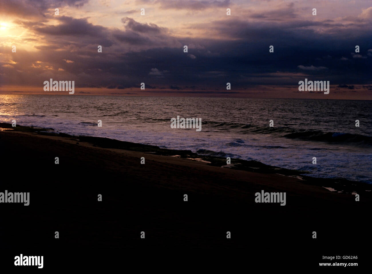 Sunset at the beach jpg hi-res stock photography and images - Alamy