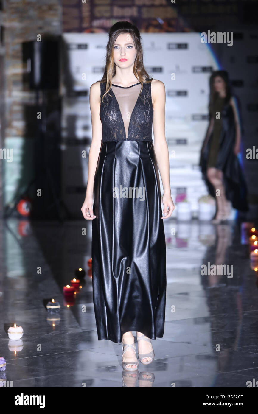 Female model transparent skirt hi-res stock photography and images - Alamy