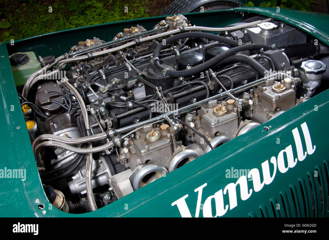 Vanwall sports car, unique 2 seater recreated classic, fitted with a ...