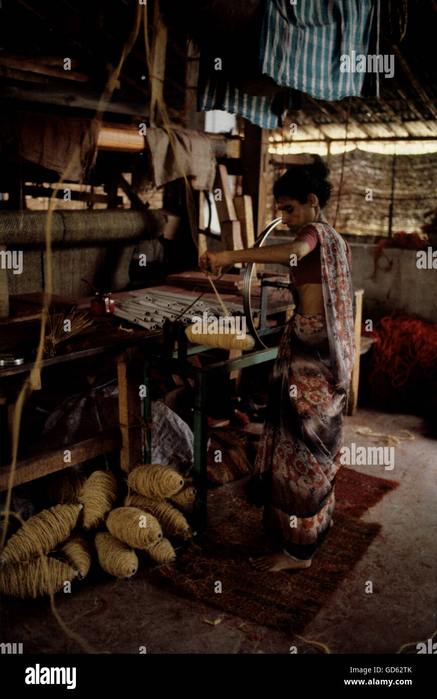 Coir factory hi-res stock photography and images - Alamy