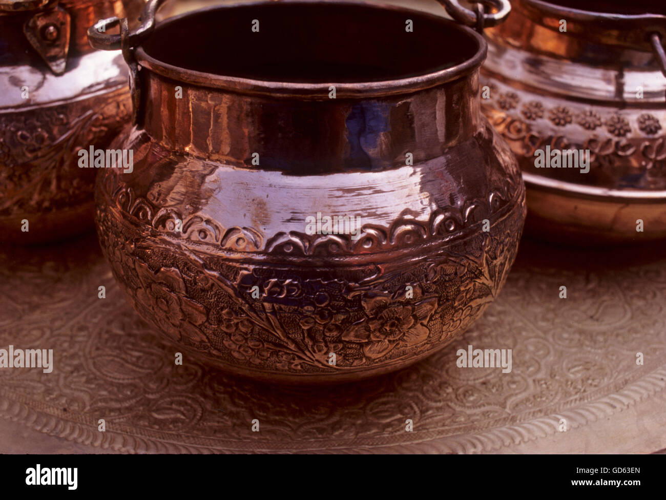 Copper vessels hi-res stock photography and images - Alamy