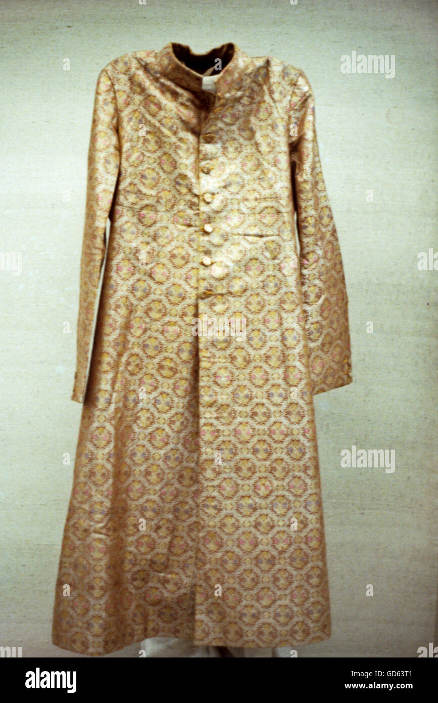 Mughal brocade choga Stock Photo - Alamy