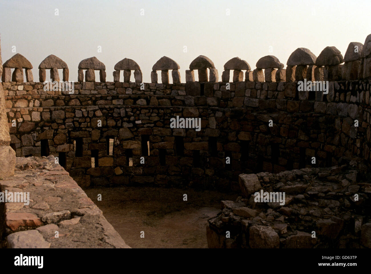 Tughlaqabad fort hi-res stock photography and images - Alamy