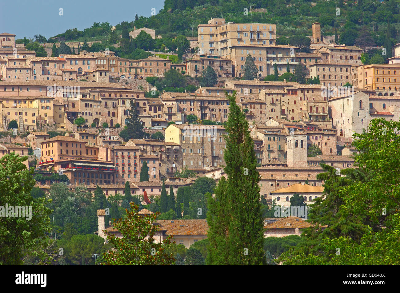Assisi, UNESCO World Heritage site, Perugia province, Umbria, Italy ...