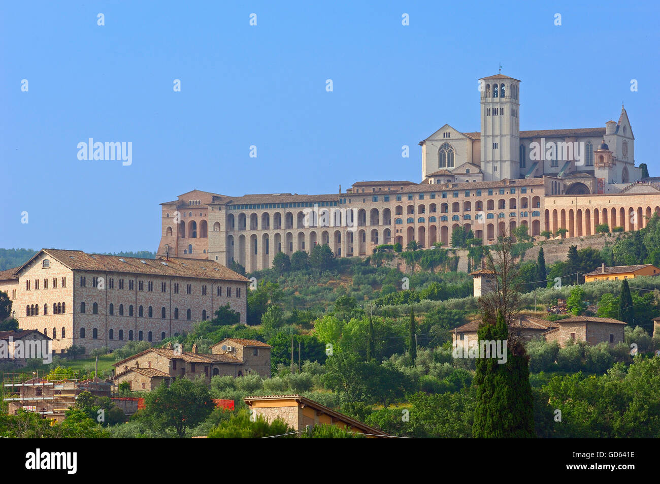 Assisi, UNESCO World Heritage site, Perugia province, Umbria, Italy ...