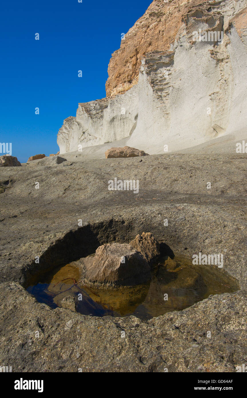 Cabo de Gata, Cala de Enmedio, Beach, Biosphere Reserve, Cabo de Gata ...