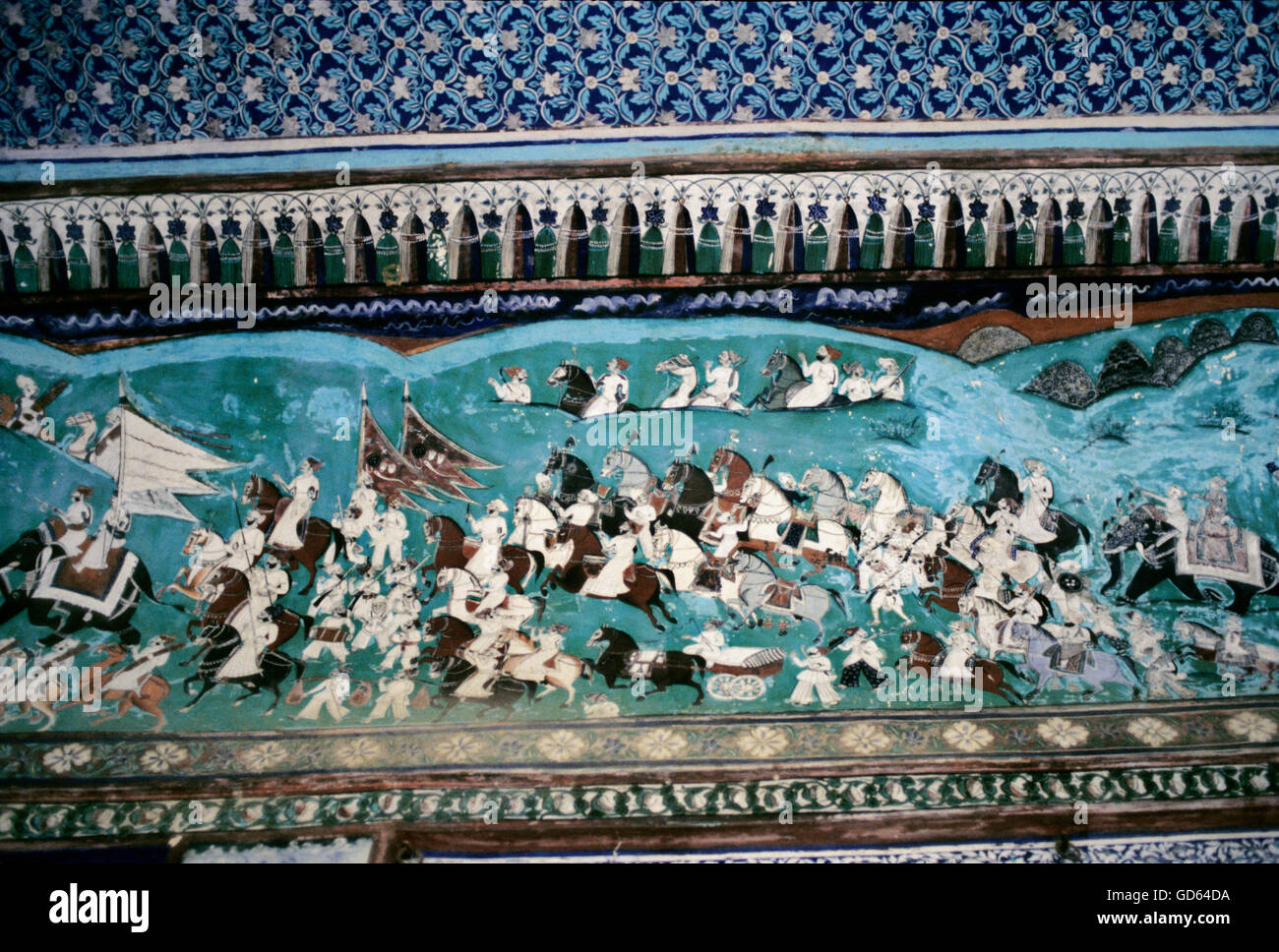 Historical wall paintings hi-res stock photography and images - Alamy