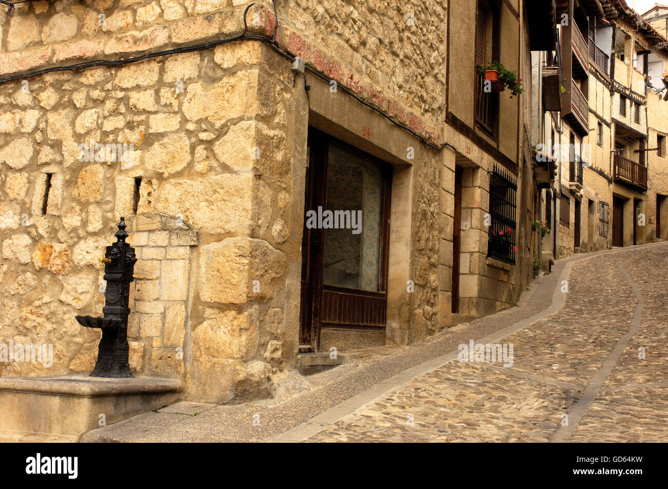 Medieval town of Frias, Burgos, Castilla-Leon, Spain Stock Photo - Alamy