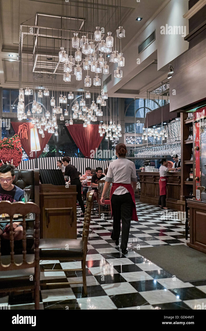 Modern boutique restaurant. Thailand S. E. Asia Stock Photo - Alamy