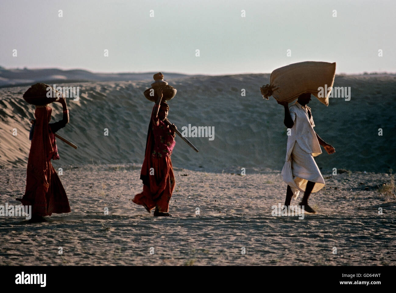 Drought relief work Stock Photo - Alamy