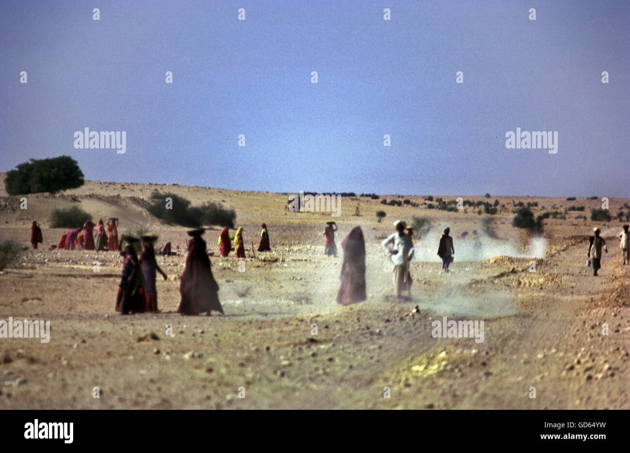 Drought relief work Stock Photo - Alamy