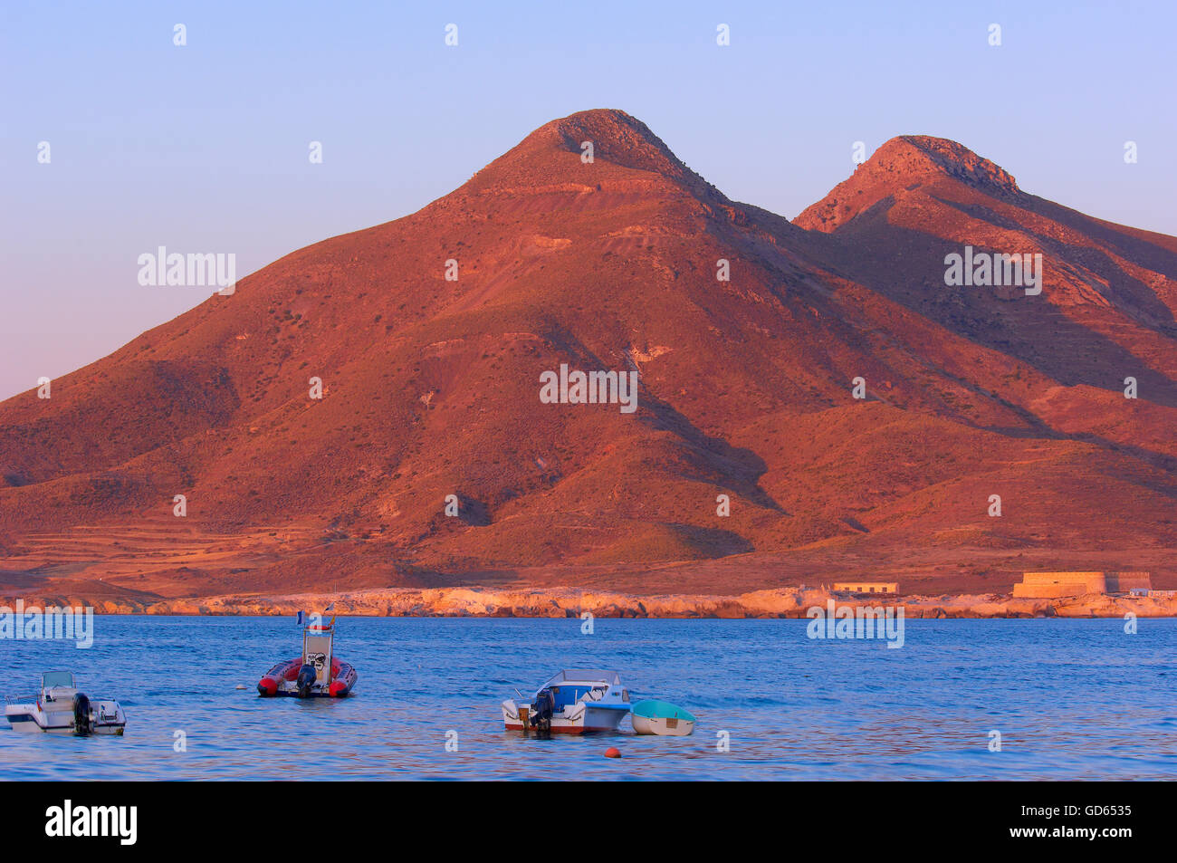 Isleta del Moro, Cabo de Gata, Cerro del Fraile, Biosphere Reserve ...